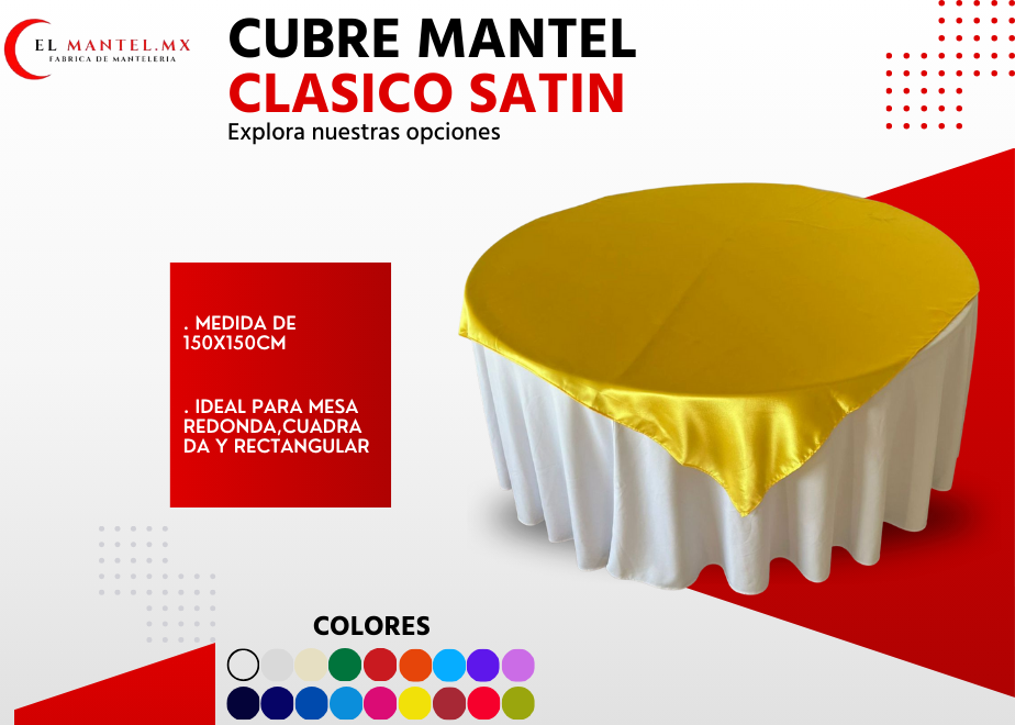 Cubremanteles - elmantel.mx
